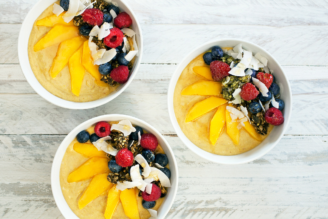 Mango Bao-Berry Smoothie Bowl | BaoActive African Superfood